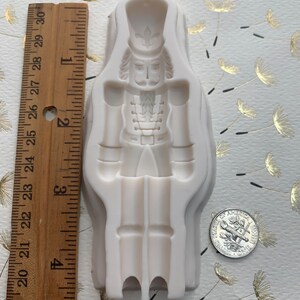 Nutcracker Silicone Mold 3D 4.1 Long 1.4 Wide .8” to 1.1”long .75 ...