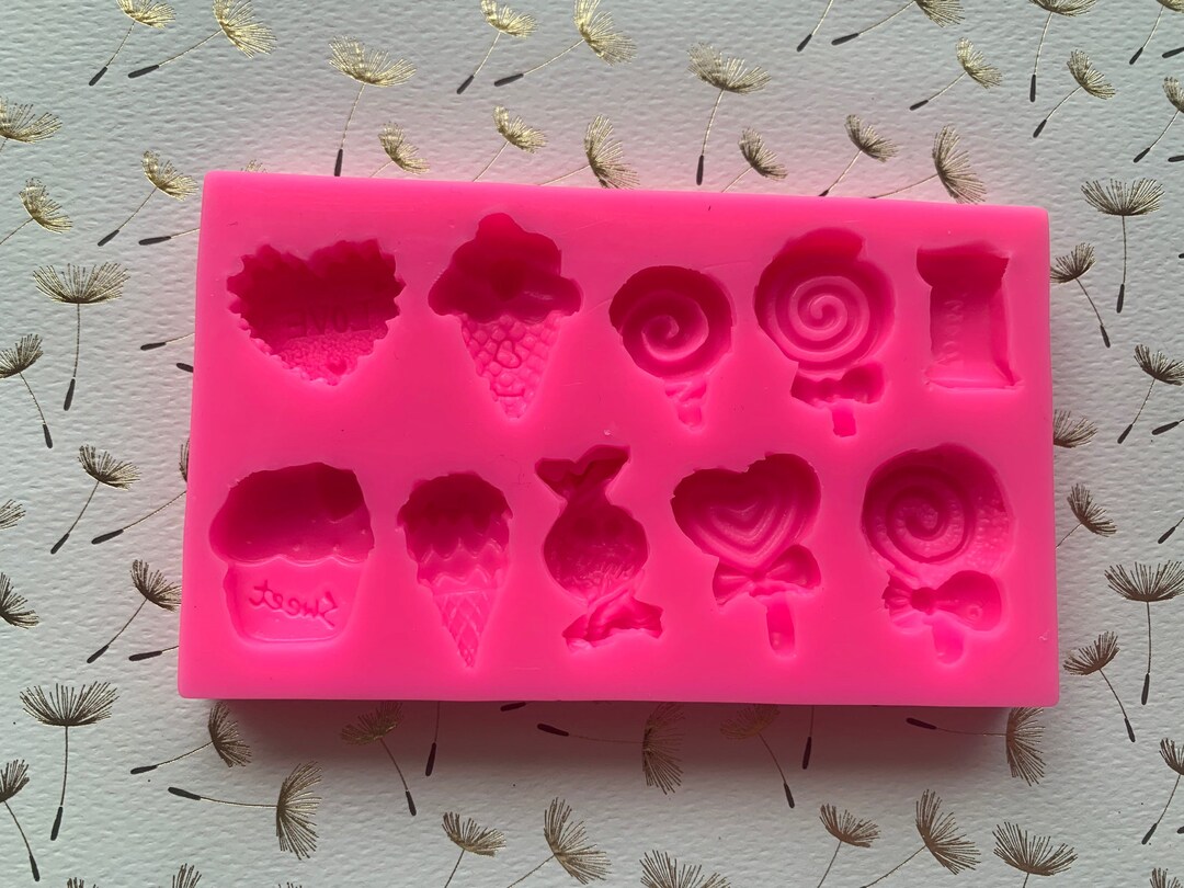 Candy and Sweet Treats Silicone Mold 3D - Etsy