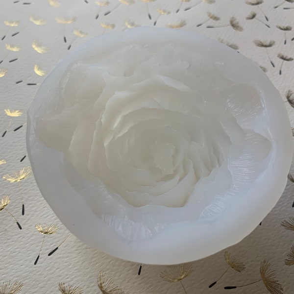 Rose Silicone Mold - Etsy
