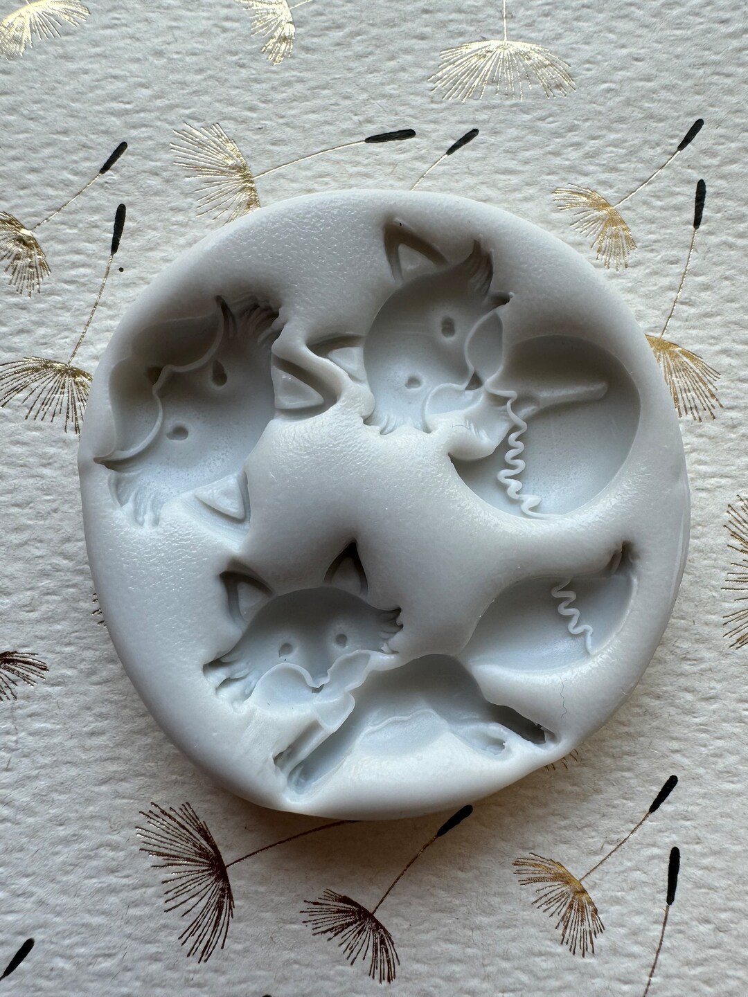 Fox Silicone Mold Mini 1.5”diameter .3”depth - Etsy