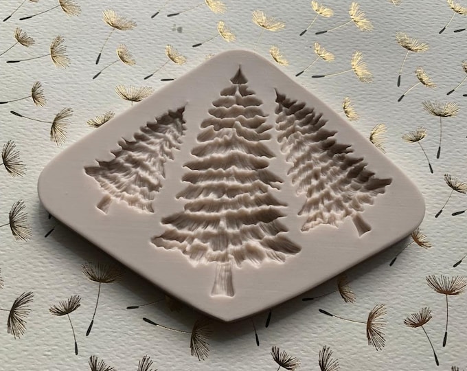 Christmas Trees Silicone Mold 3D - Etsy