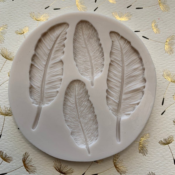 Feather Silicone Mold - Etsy