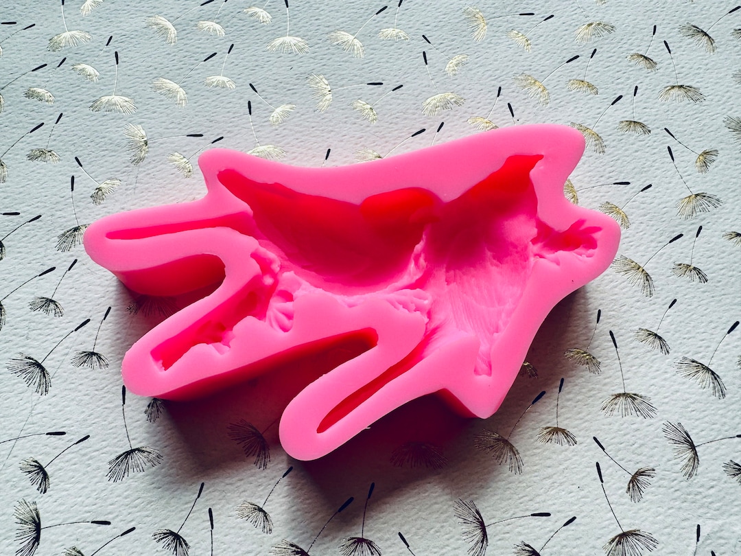 Cardinal Bird Couple Silicone Mold 3D 4”long 3”tall .65”depth - Etsy