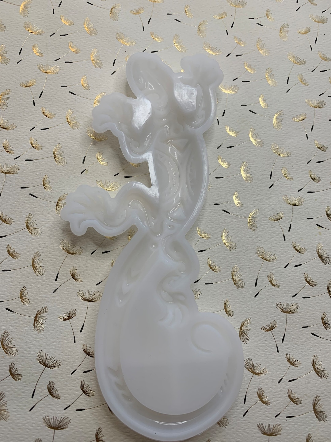 Lizard Gecko Silicone Mold for Resin 3D 7.75” Long 2.75”wide .7”depth ...