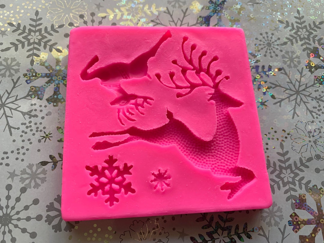 Reindeer Silicone Mold 3D - Etsy