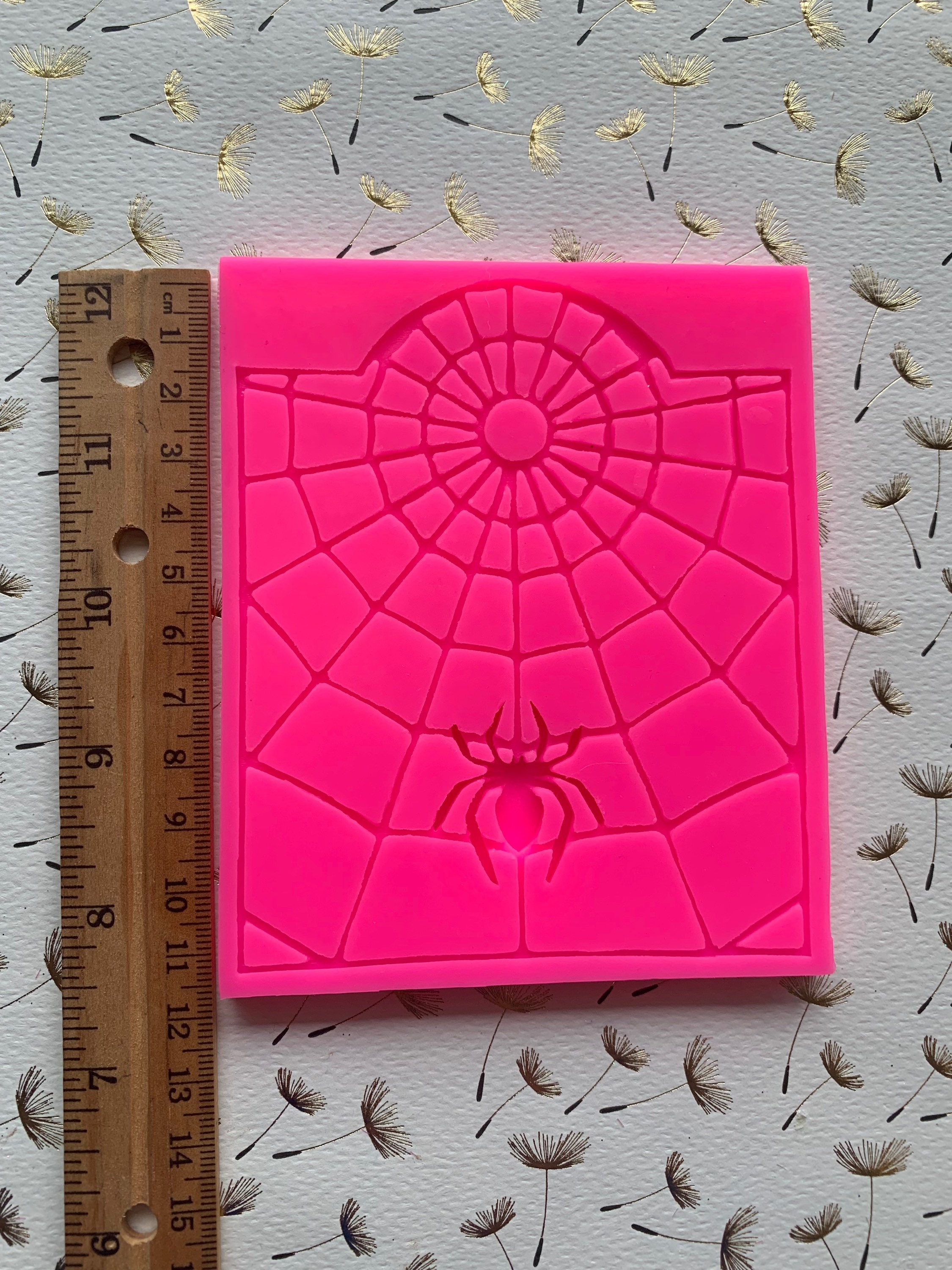 Spider Web Silicone Mold 3D - Etsy