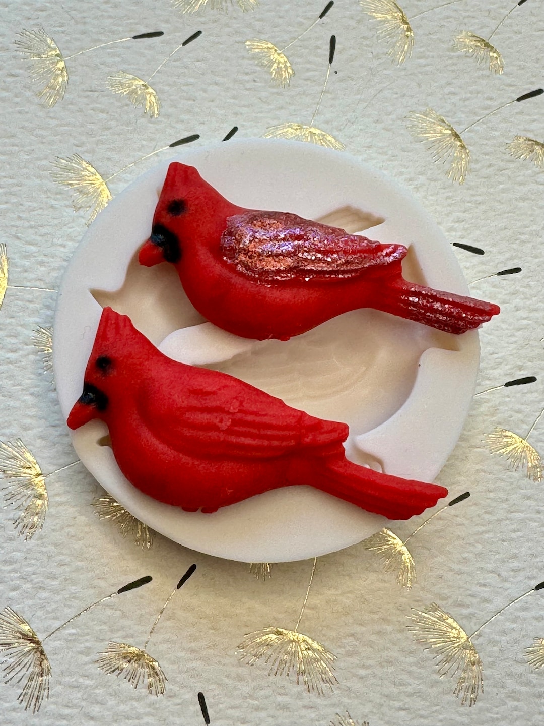Cardinal Birds Silicone Mold 1.75” and 1.5” - Etsy