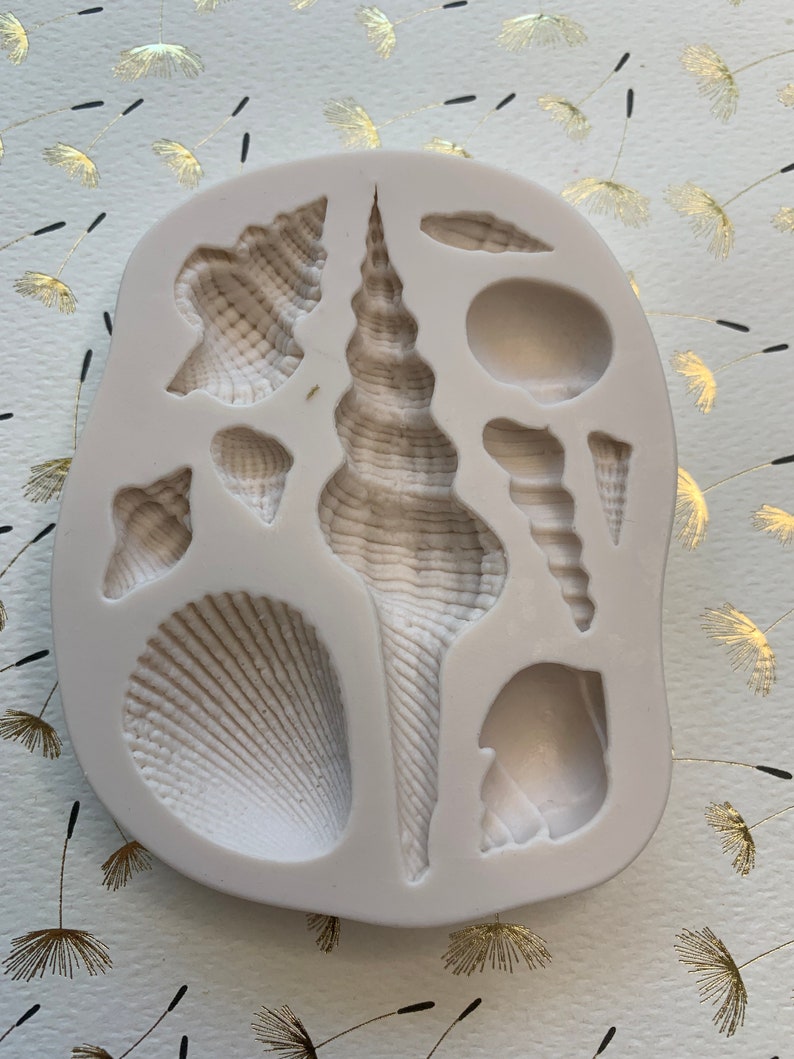 Sea Shells Silicone Mold 3D - Etsy