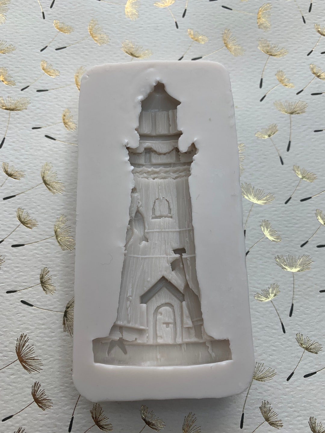 Lighthouse Silicone Mold 3D 3.5tall 1.6 Wide .75depth - Etsy