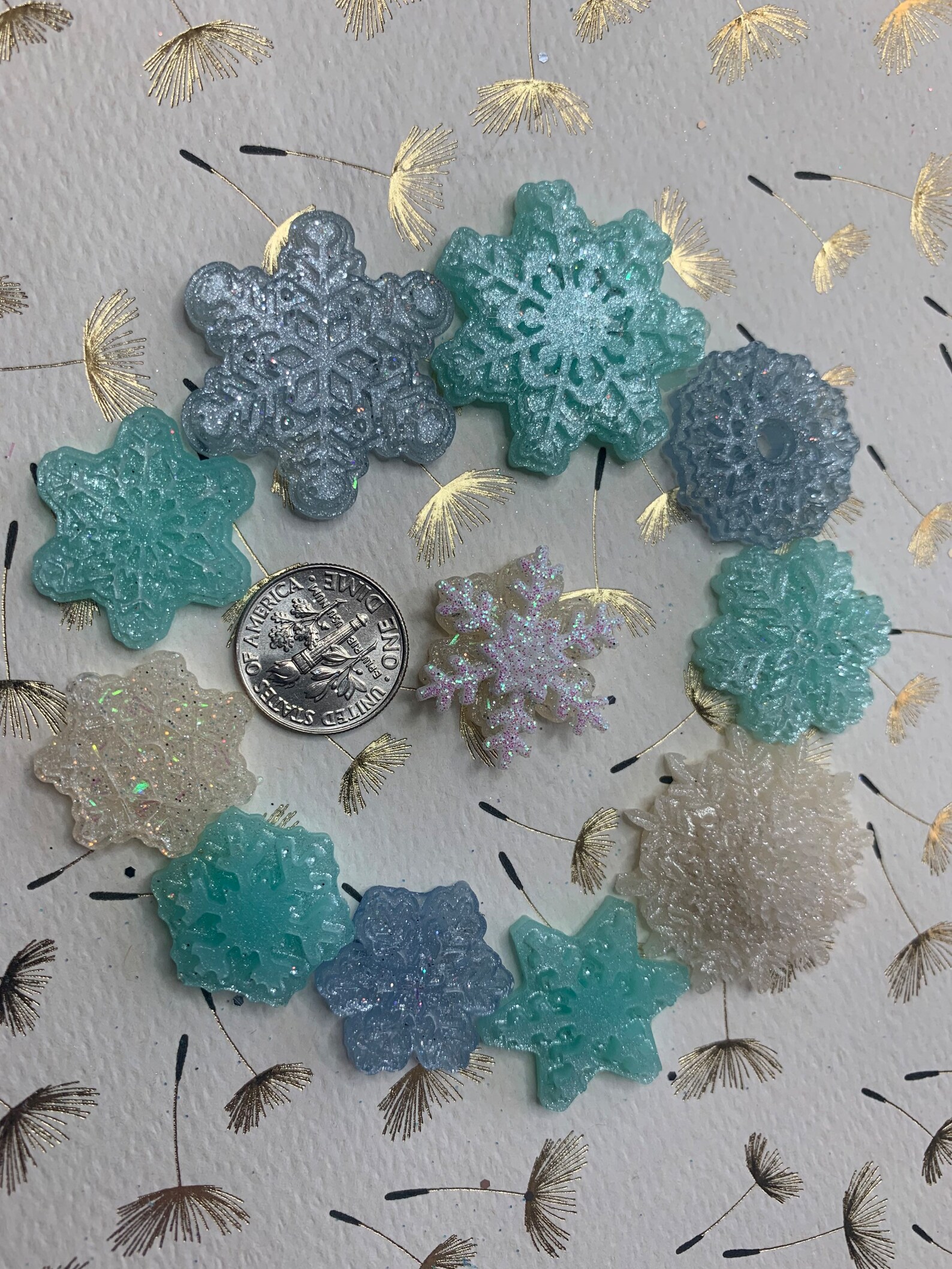 Snowflake Silicone Mold 3D Petite - Etsy
