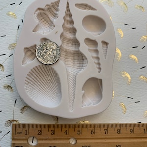Sea Shells Silicone Mold 3D - Etsy
