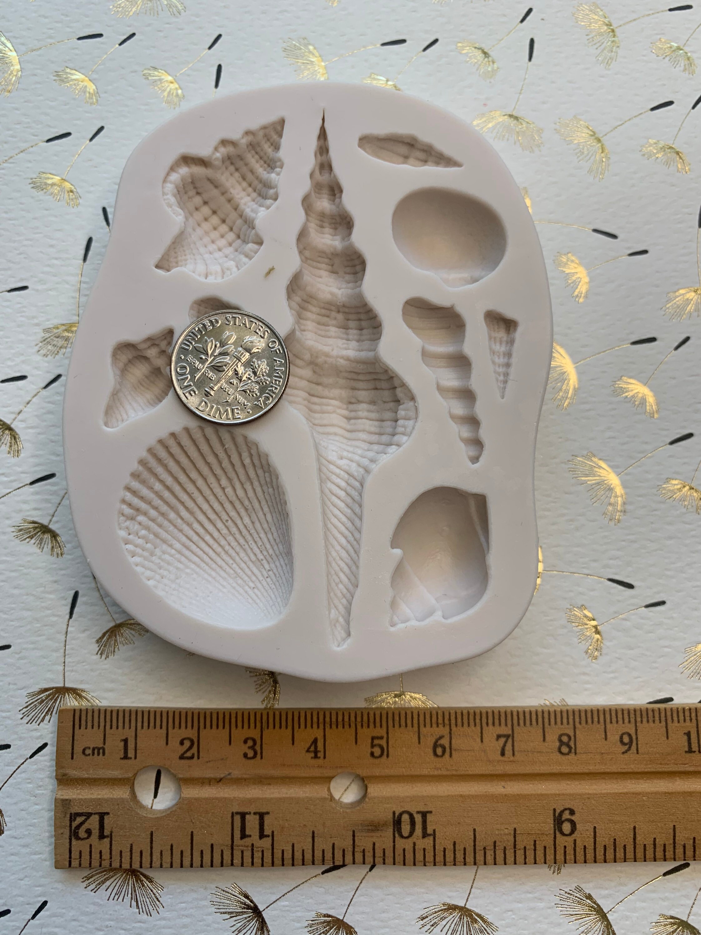 Sea Shells Silicone Mold 3D - Etsy