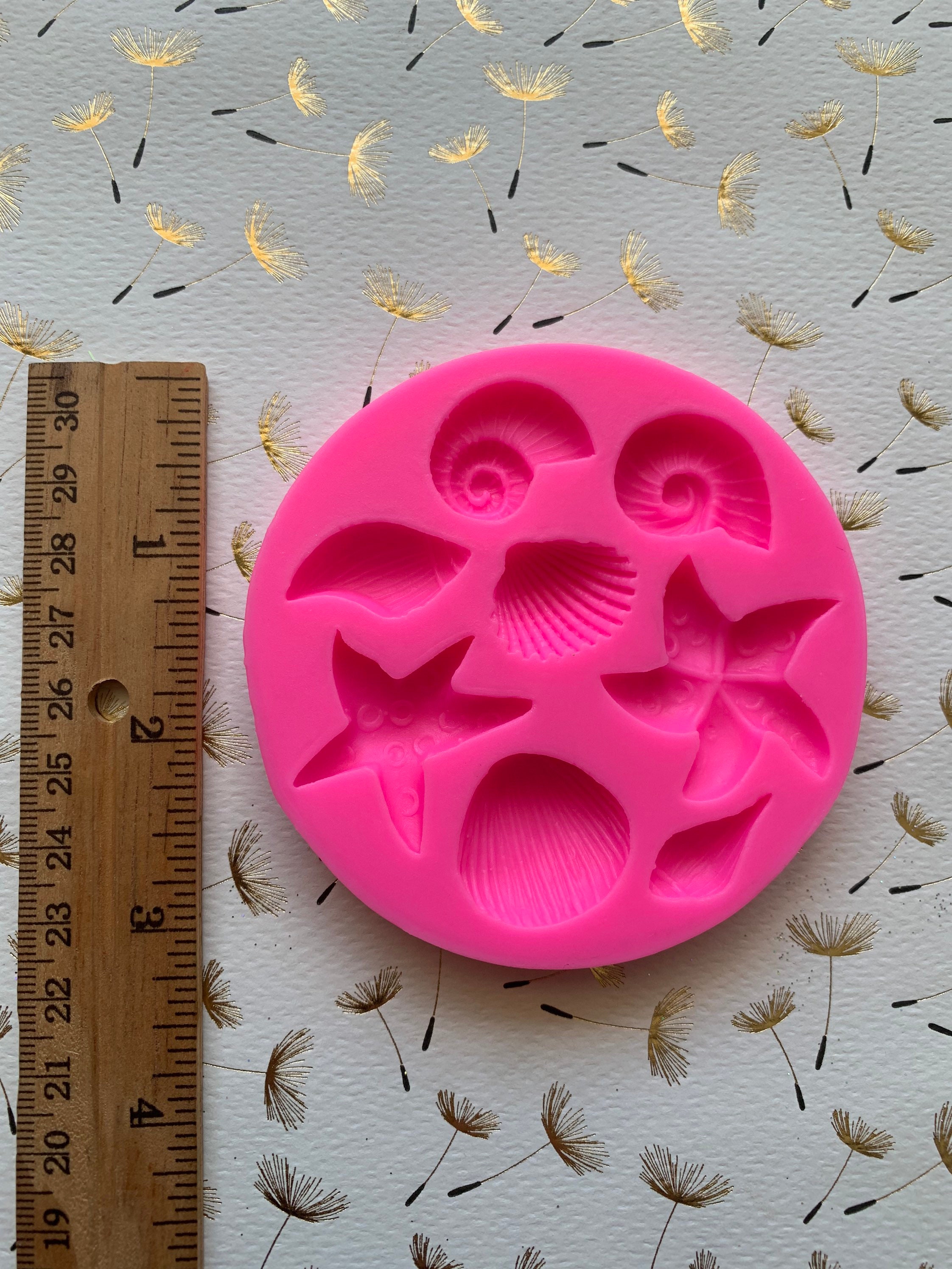 Sea Shells Silicone Mold 3D Small - Etsy