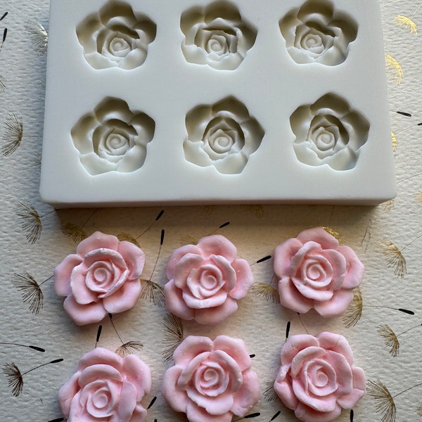 Rose Mold - Etsy