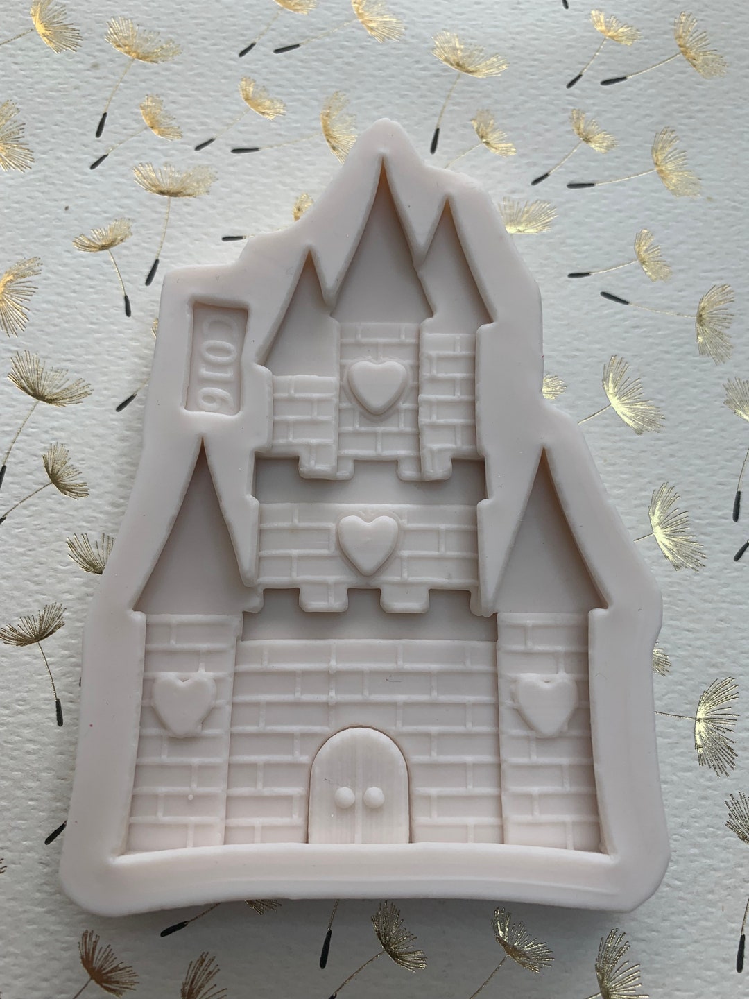 Castle Silicone Mold 3D 3.6”tall 2.75” Wide .6” Depth - Etsy