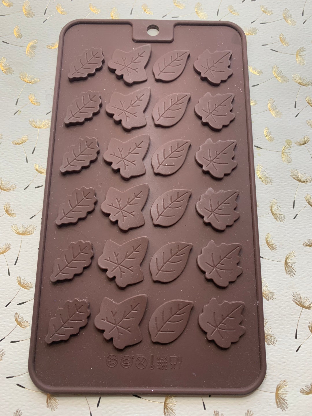 Fall Leaves Ivy Leaf Silicone Mold 3D 1”leaves Resin Fondant Epoxy Clay ...