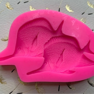 Tropical Reef Fish Silicone Mold 3D 2”long 2.75”wide .25” Depth - Etsy