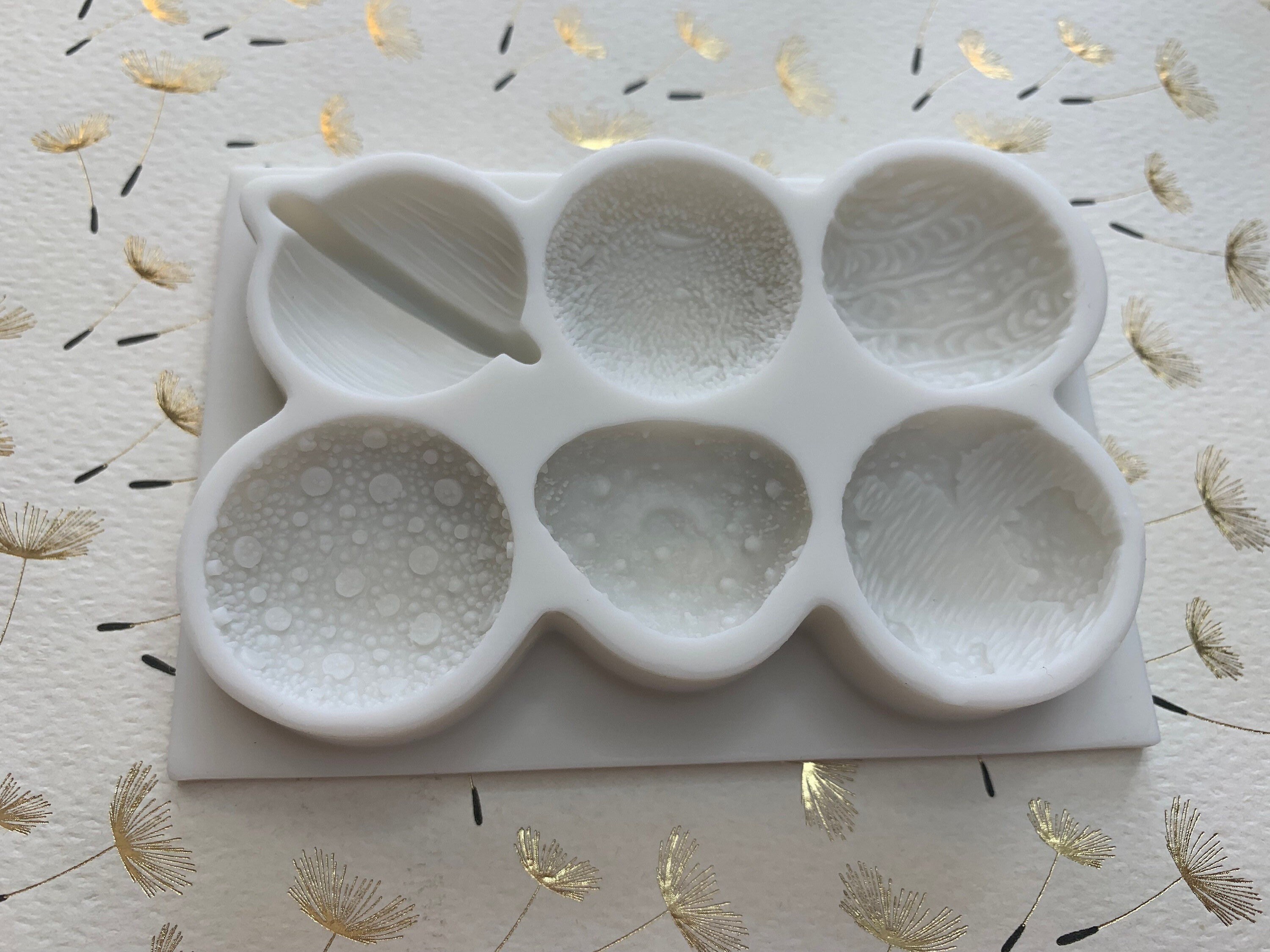 Planets Space Silicone Mold 3D 6 Cavities 1.1 Tall 1.25wide - Etsy