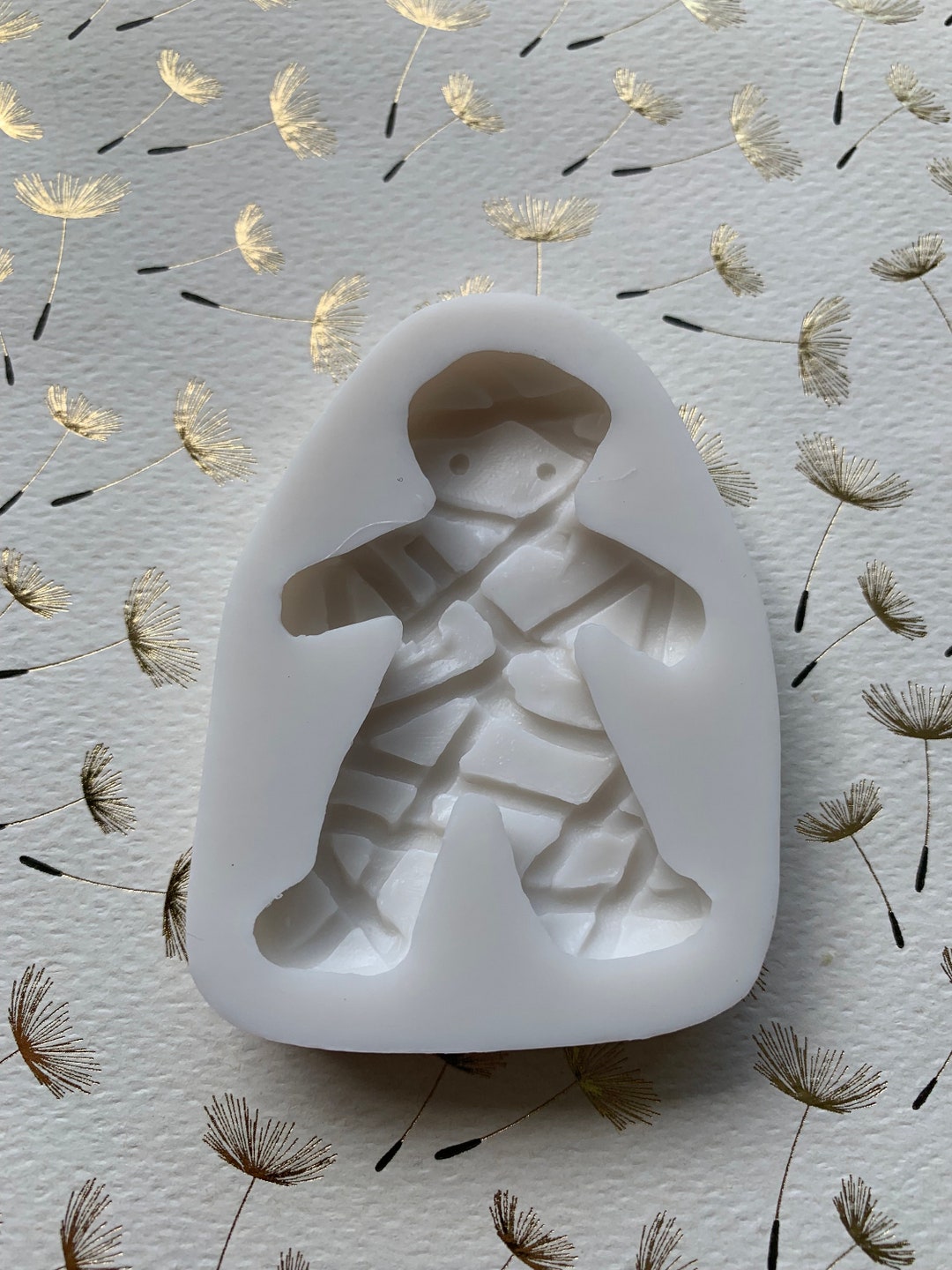 Halloween Mummy Silicone Mold 3D 2.5”tall 1.7”wide .4”depth - Etsy