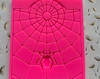 Spider Web Silicone Mold - Etsy