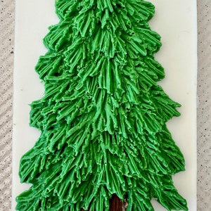 Large Christmas Tree Silicone Mold 7.5”long by 4”wide .5”depth - Etsy