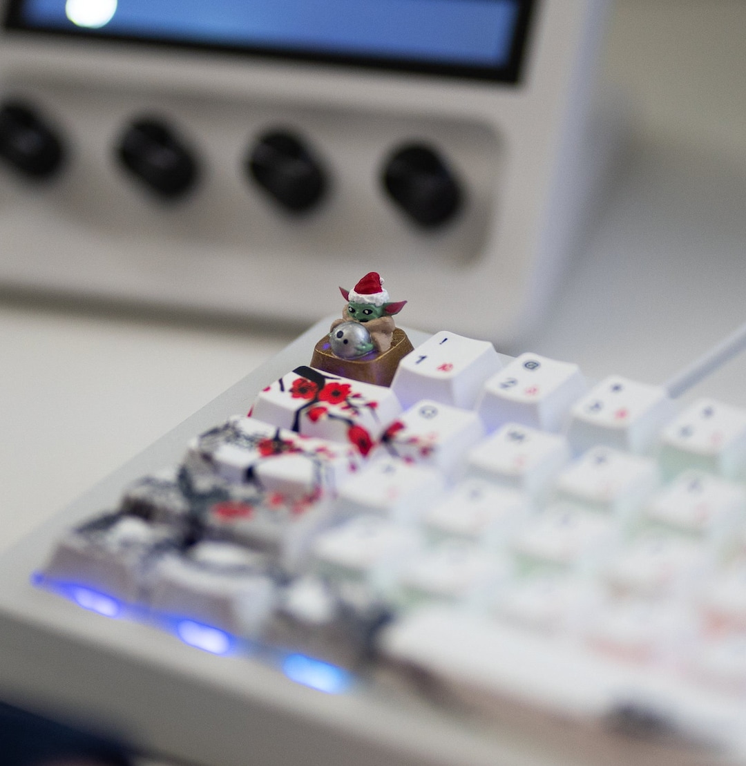 The Child Christmas Keycap - Etsy