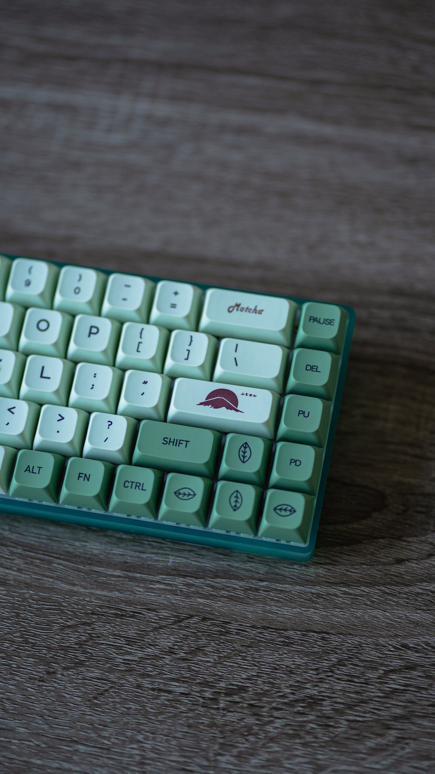 Matcha 65% Custom Mechanical Keyboard - Etsy