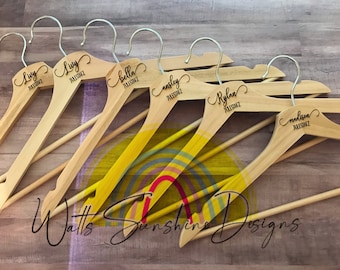 Personalized Clothes Hangers - Etsy