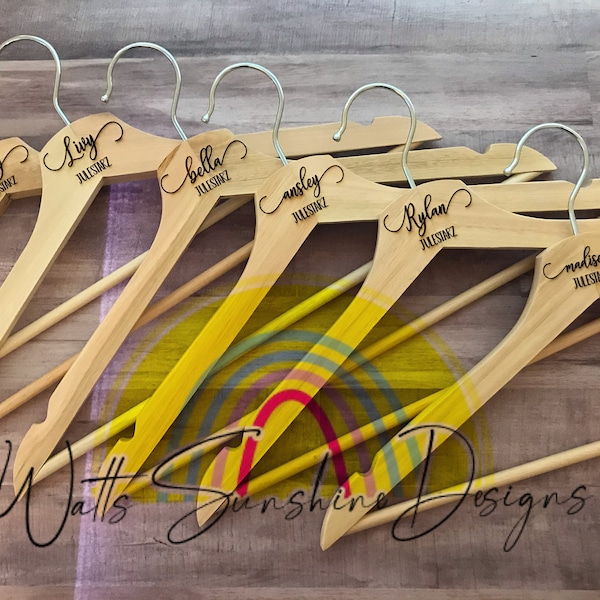 Personalized Hanger - Etsy