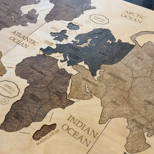 Personalized World Domination Game Board | Custom Game Board Compatible ...