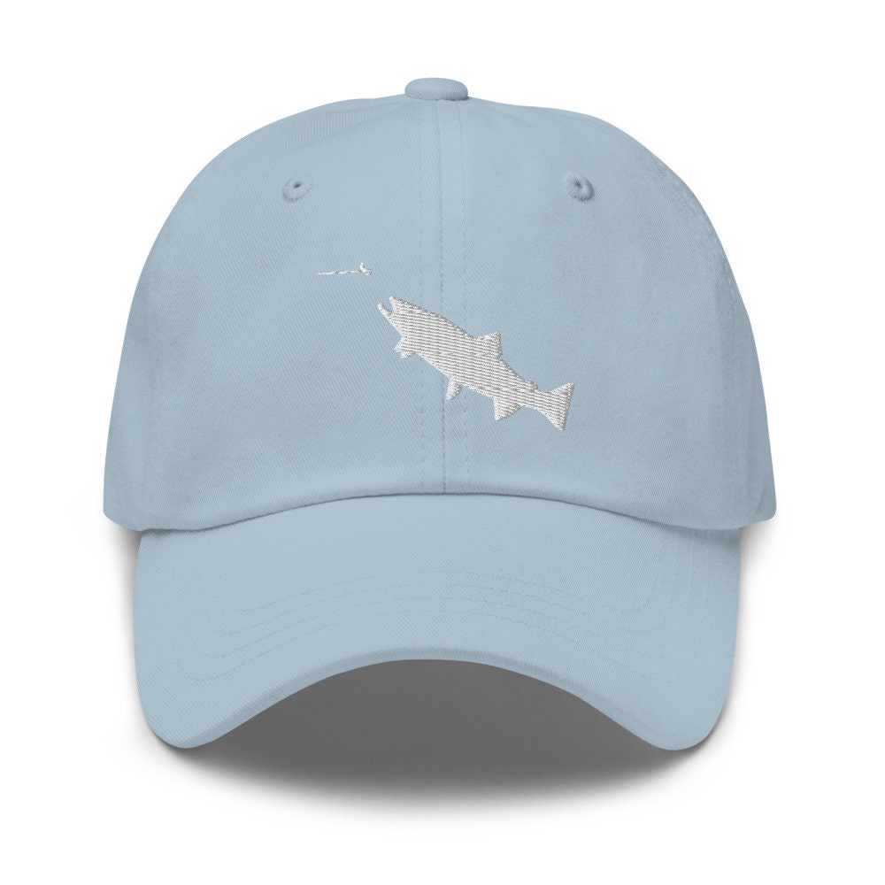 Awesome Fly Fishing Hat, Best Fishing Hat, Trout Chasing Fly, Fishing ...