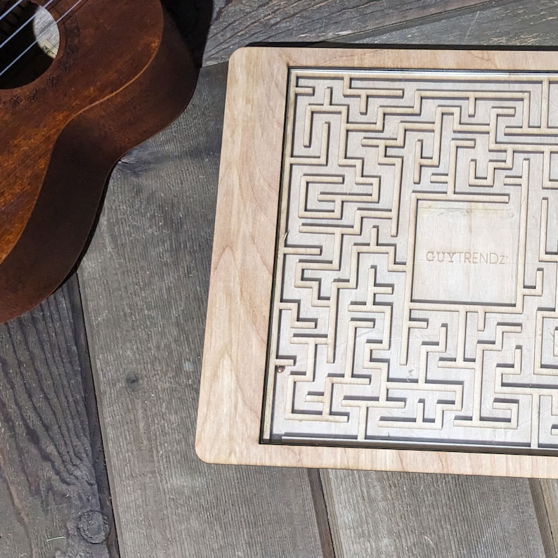 Wooden Maze Puzzle Wood Game Wooden Toy Puzzle Maze Boy Gift, Kid Gifts ...