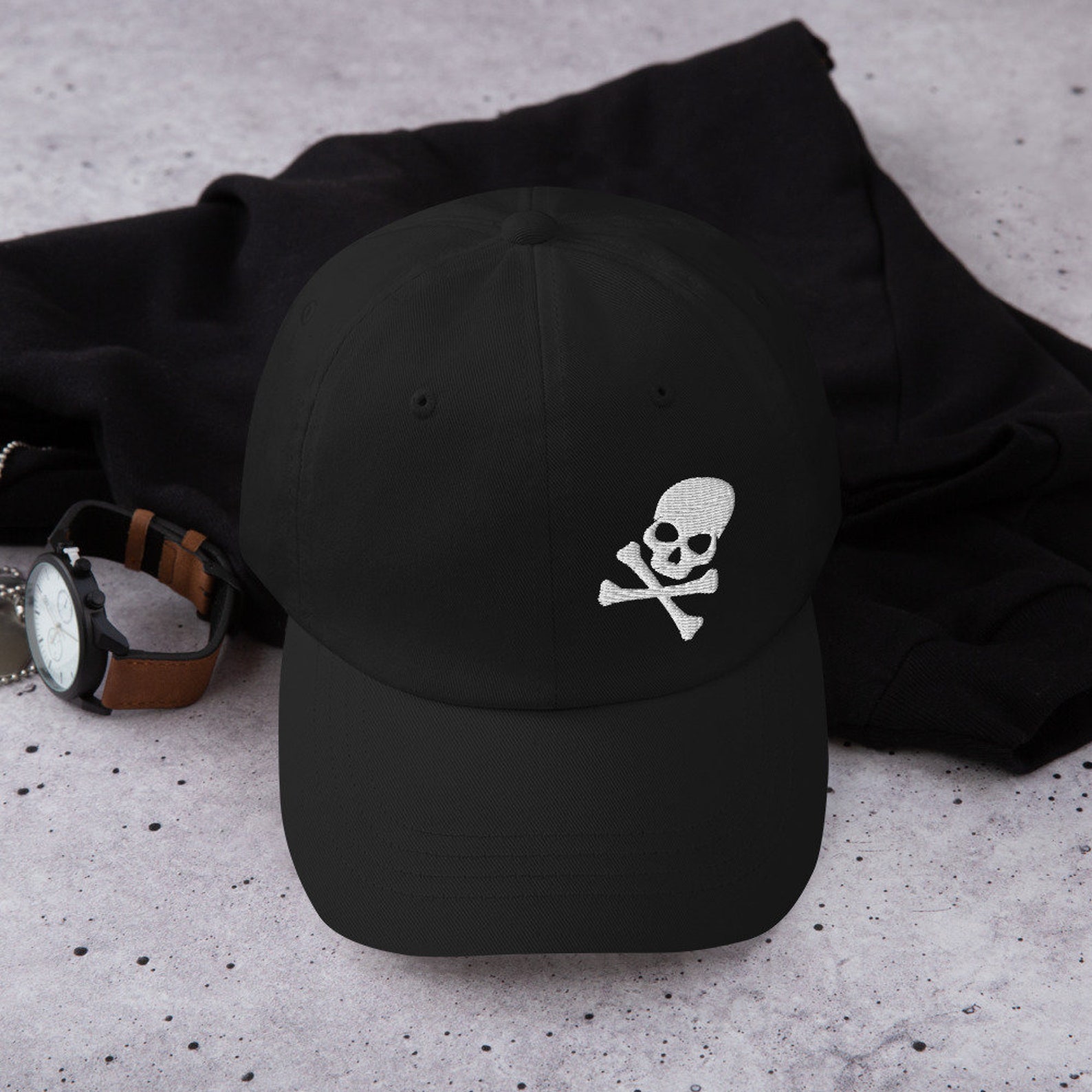 Skull and Crossbones Hat, Skull and Crossbones Cap, Pirate Hat, Pirate ...