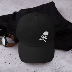 Skull and Crossbones Hat, Skull and Crossbones Cap, Pirate Hat, Pirate ...