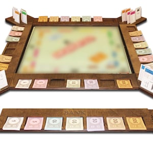 Personalized Game Board Organizer Compatible With Monopoly | Board ...