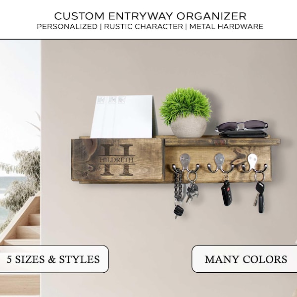 Mail Holder Wall Rack - Etsy