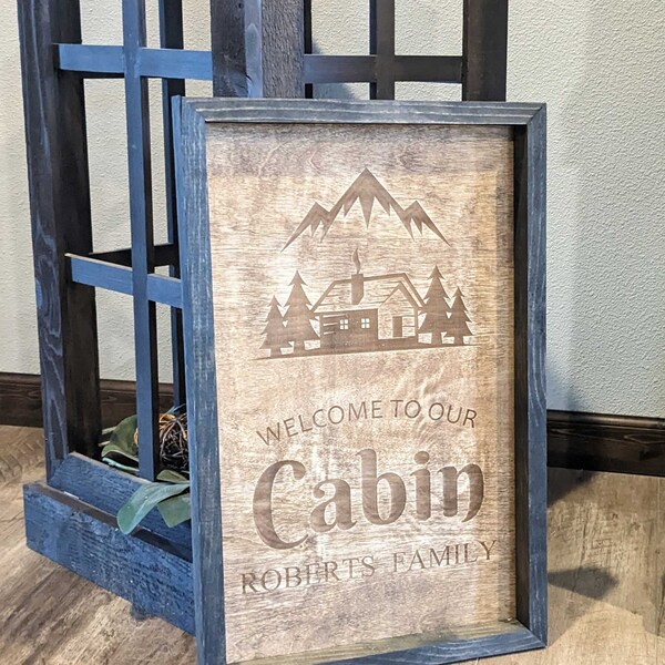 Rustic Cabin Signs - Etsy