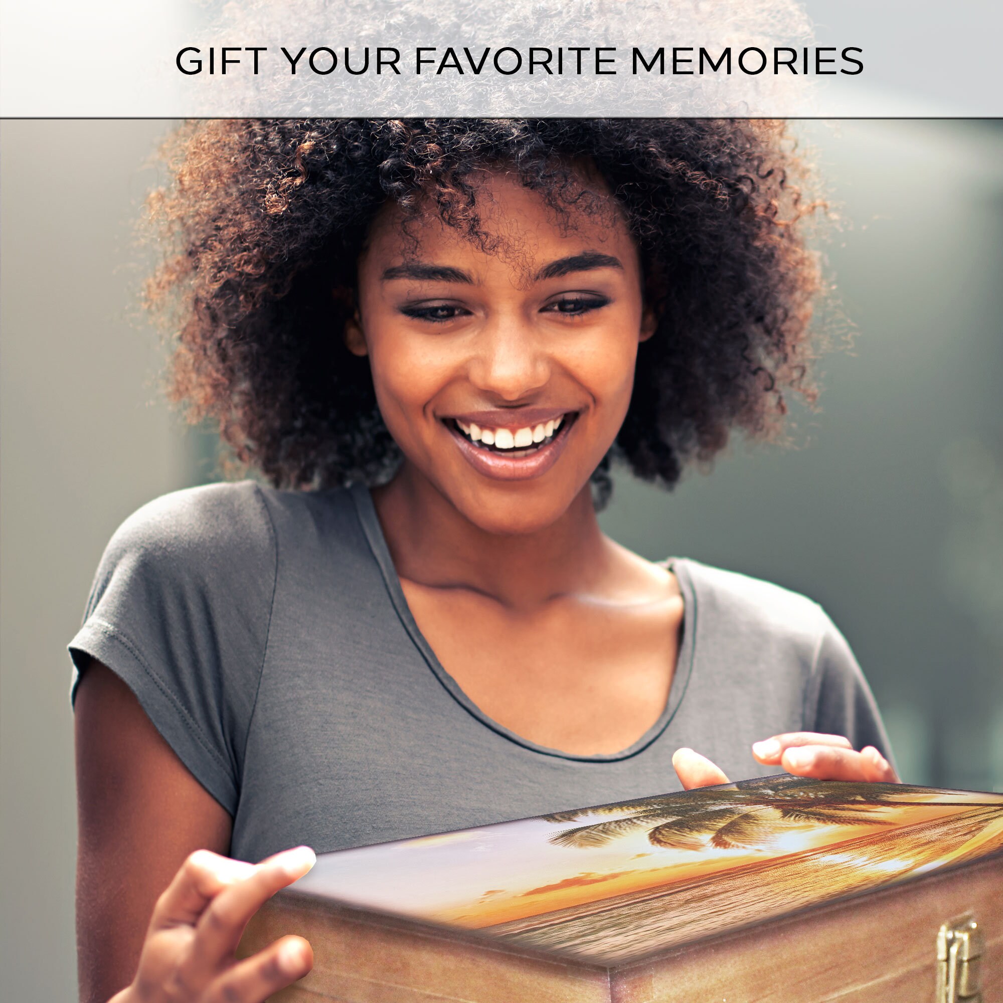 Ocean Wave Keepsake Box Large Wooden Decorative Memory Box Gift Box ...