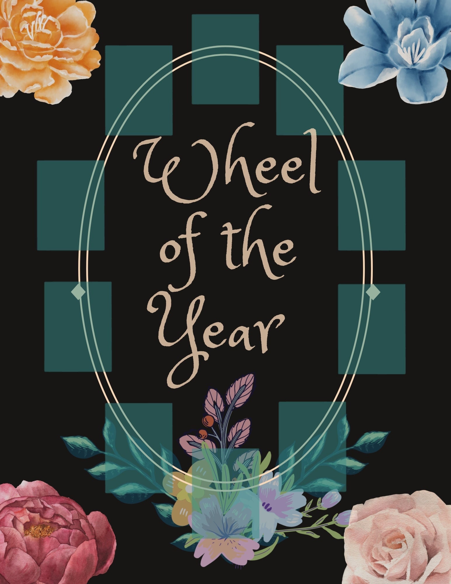 Year Reading- Wheel of the Year Spread - Etsy