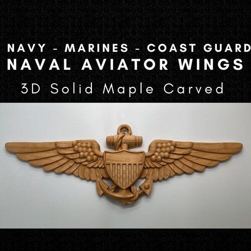 Navy Aviator Badge - Etsy