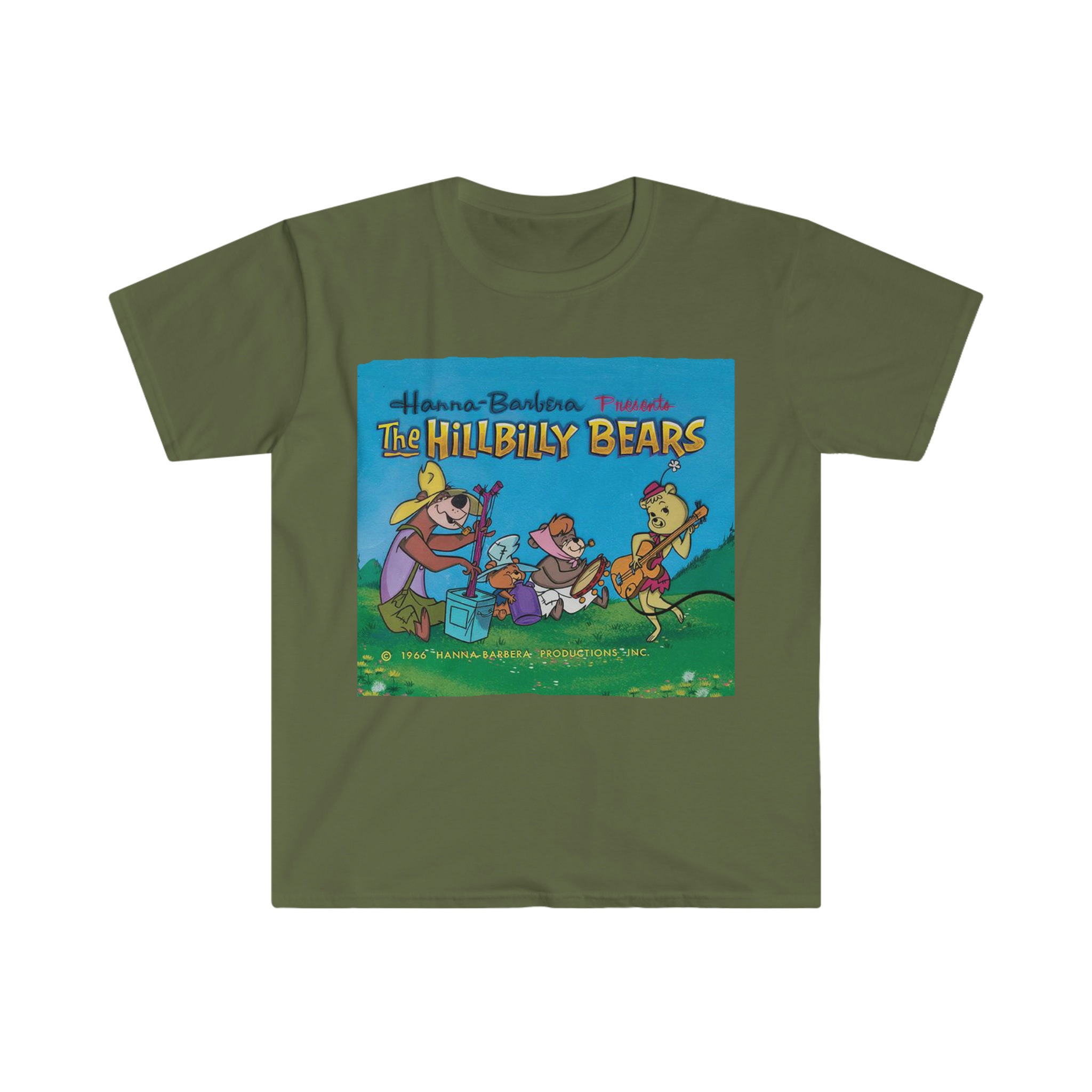 The Hillbilly Bears Cartoon Hanna-barbera Unisex Softstyle - Etsy