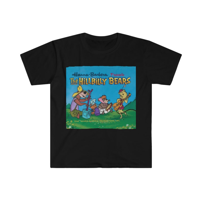 The Hillbilly Bears Cartoon Hanna-barbera Unisex Softstyle - Etsy