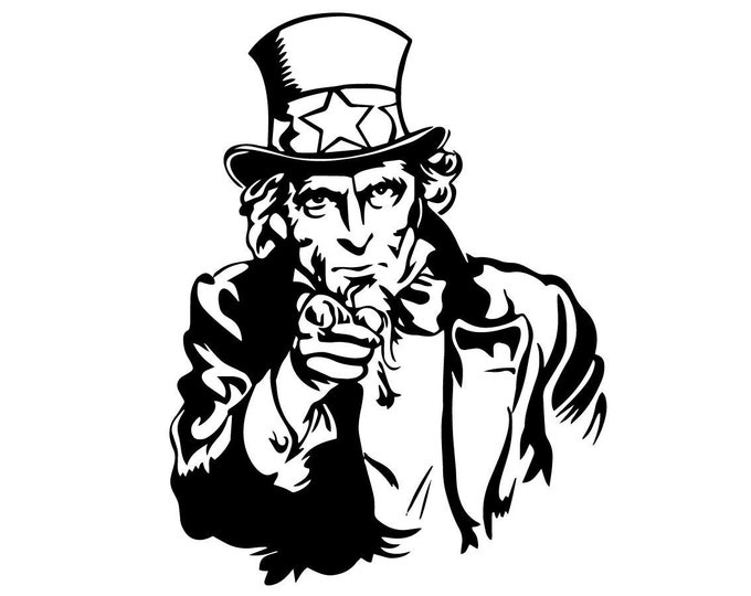 Uncle Sam SVG, PNG, EPS, Jpg Digital Download - Etsy