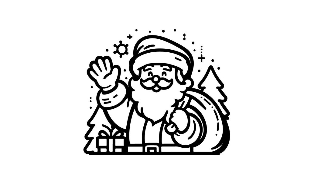 Santa SVG, PNG, EPS, Jpg Digital Download - Etsy