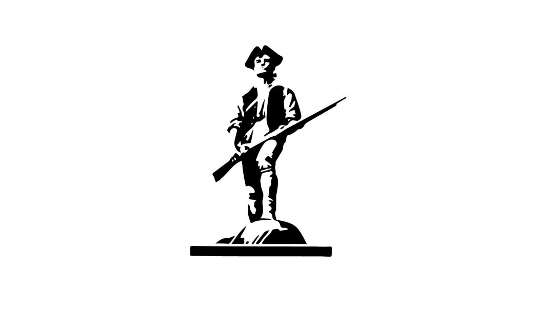 Minuteman, American Patriot Mascot SVG, PNG, EPS, Jpg Digital Download ...