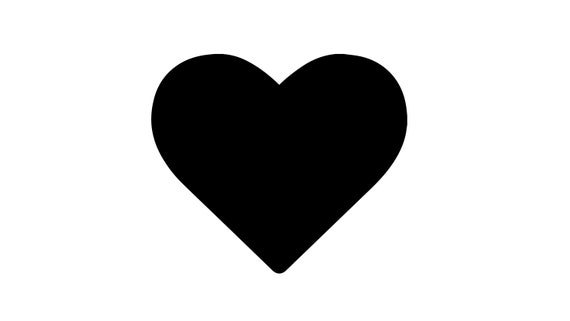 Heart SVG PNG EPS Jpg Digital Download | Etsy