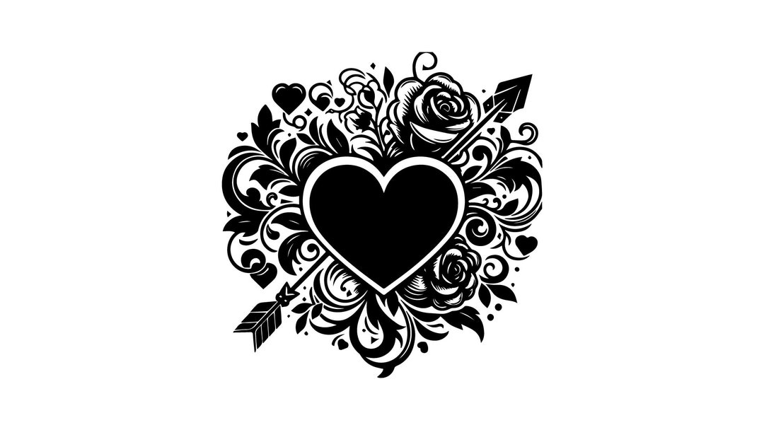 Heart Design SVG, PNG, EPS, Jpg Digital Download - Etsy