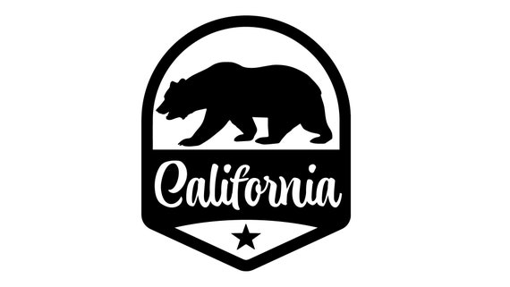 State of California Bear SVG PNG EPS Jpg Digital Download - Etsy
