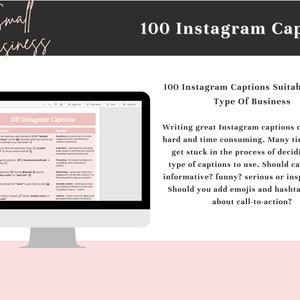 100 Instagram Captions Pack l Instagram Templates | Etsy