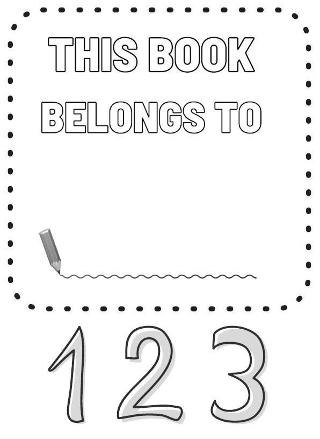 Number Tracing Book - Etsy